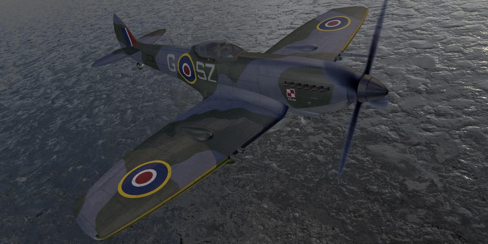 Supermarine Spitfire Mk-16 - Mk-XVI 3D Model by ChipBassChaos