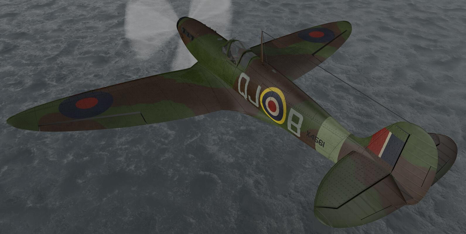 Supermarine Spitfire Mk-1A 3D Model by ChipBassChaos