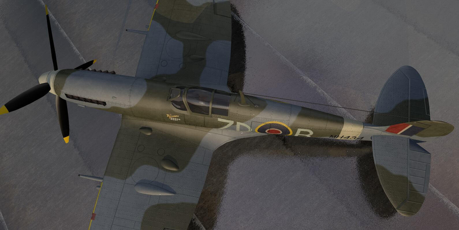 Supermarine Spitfire Mk-9 3D Model by ChipBassChaos