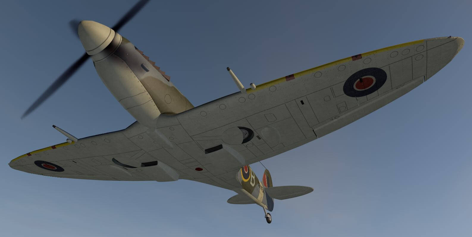 Supermarine Spitfire Mk-9 3D Model by ChipBassChaos