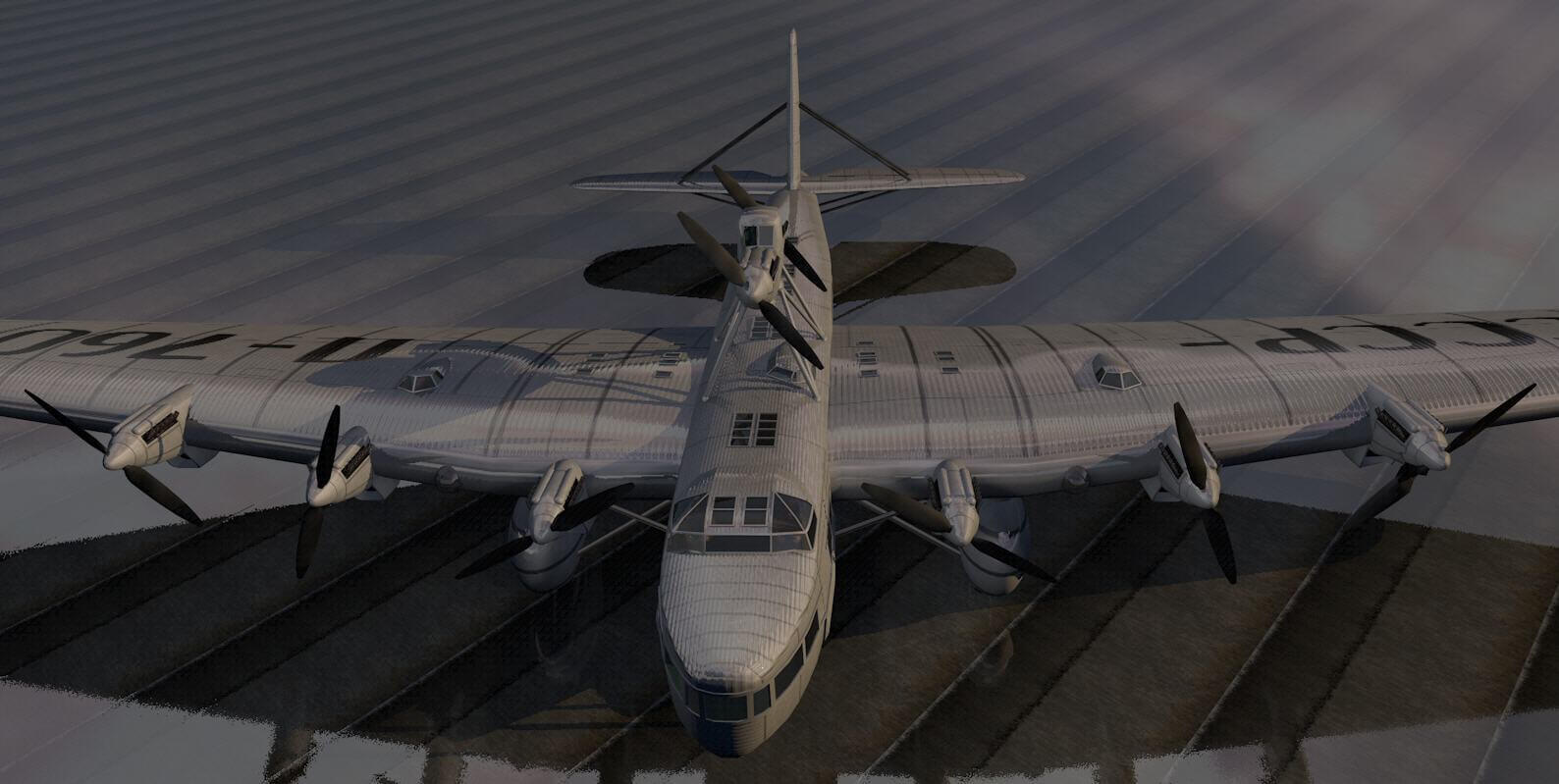 Tupolev ANT-20 Maxim Gorky 3D Model by ChipBassChaos
