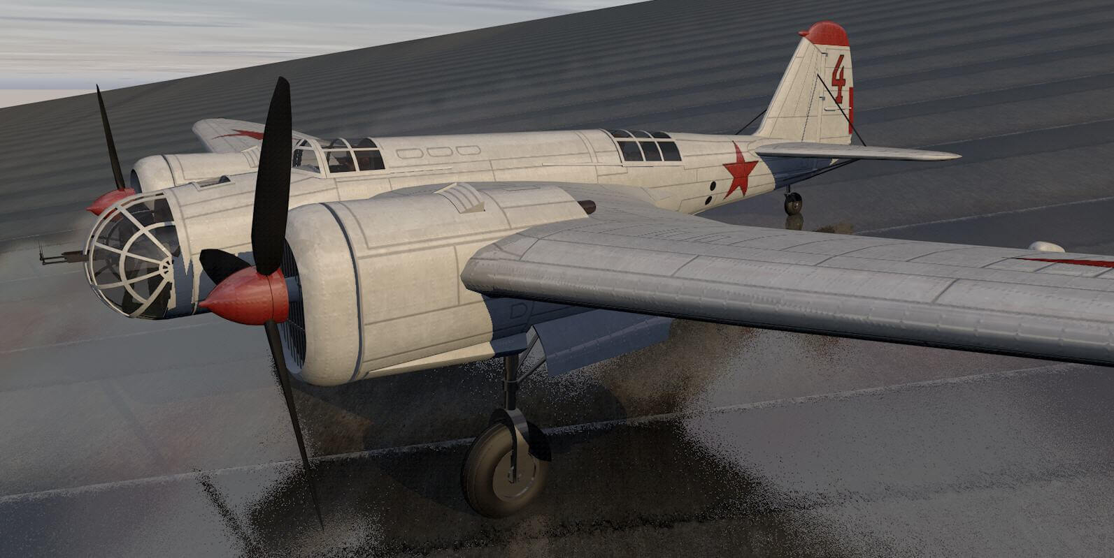 Tupolev SB-2M-100 Early 3D Model by ChipBassChaos