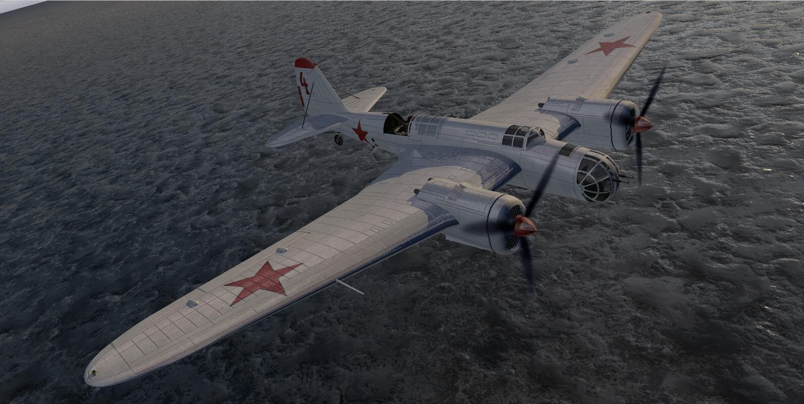 Tupolev SB-2M-100 Early 3D Model by ChipBassChaos