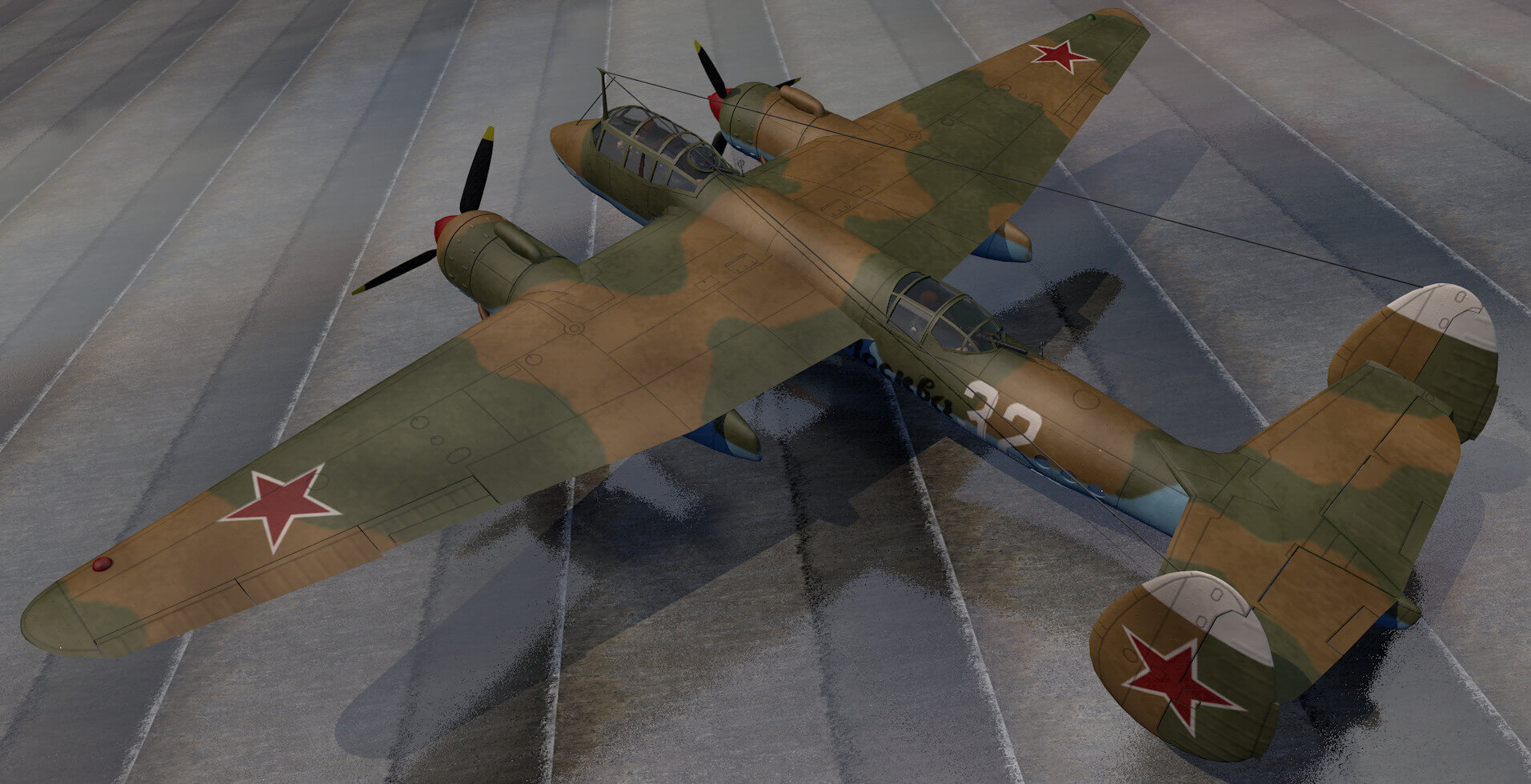 Tupolev TU-2 3D Model by ChipBassChaos