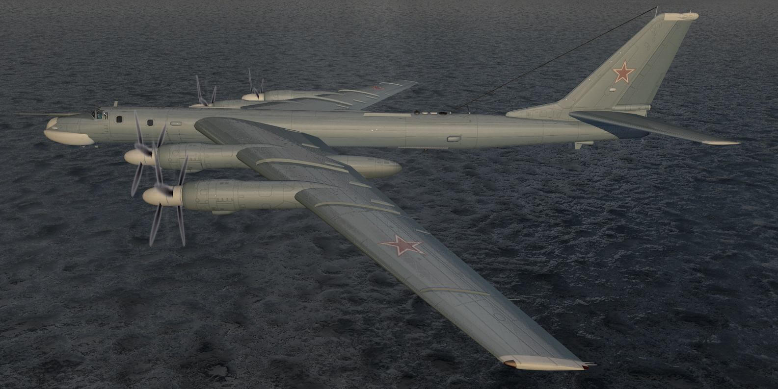 Tupolev TU-95 Bear 3D Model by ChipBassChaos