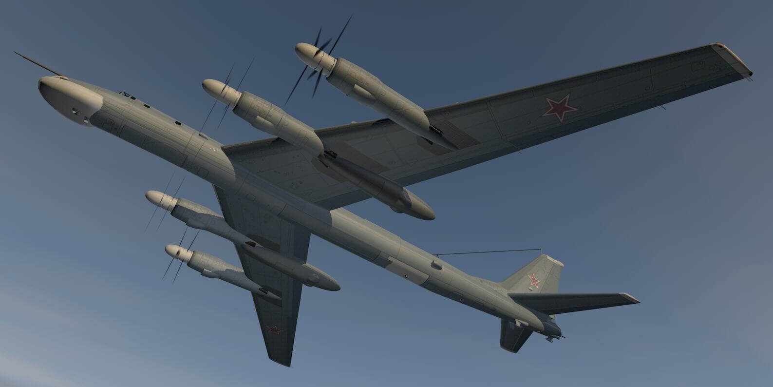 Tupolev TU-95 Bear 3D Model by ChipBassChaos