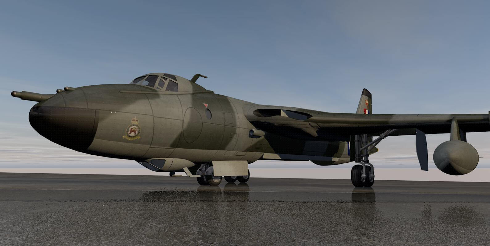 Vickers Valiant B Mk-1 3D Model by ChipBassChaos