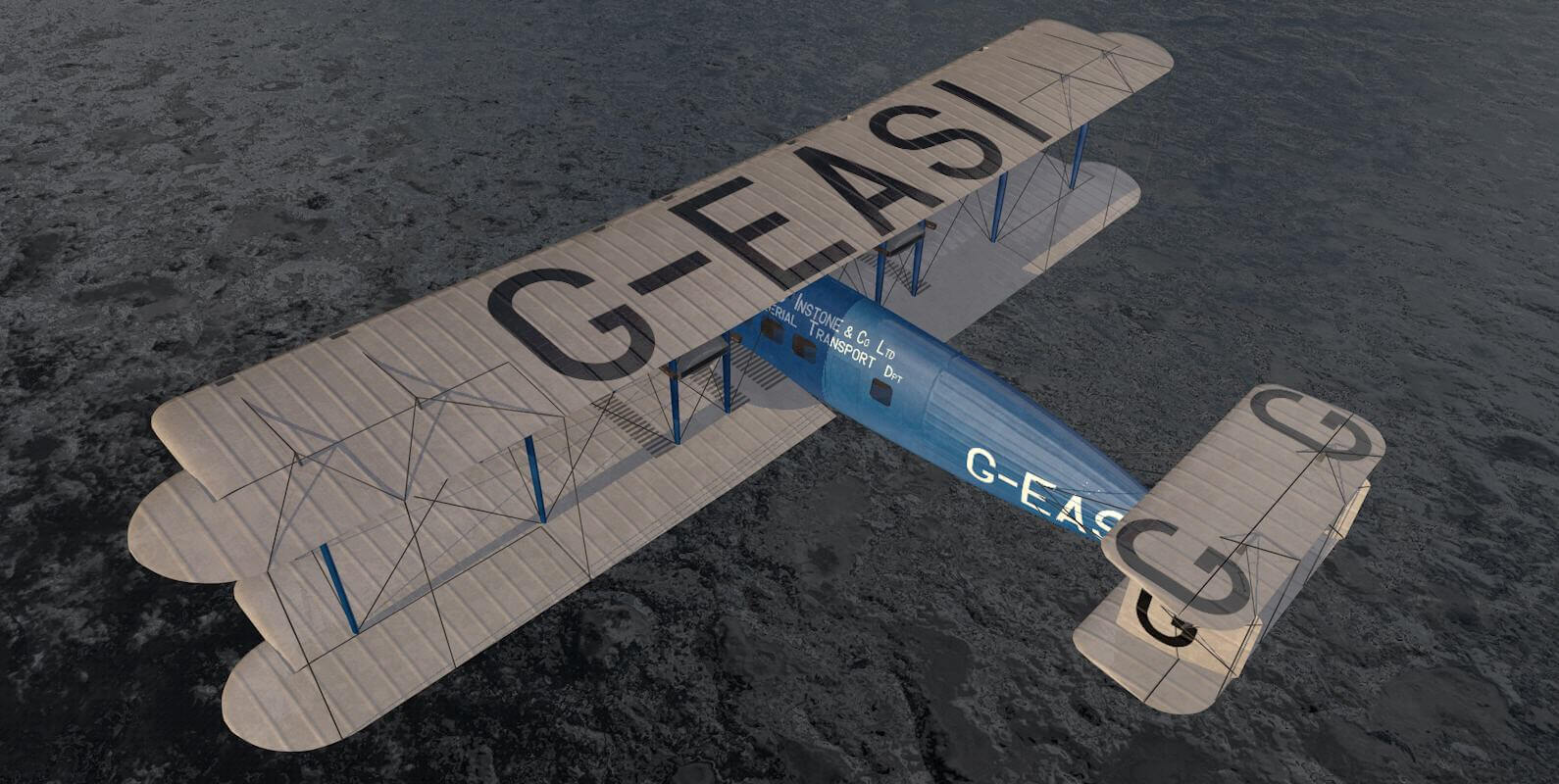 Vickers Vimy 66 Airliner - 3D Model by ChipBassChaos