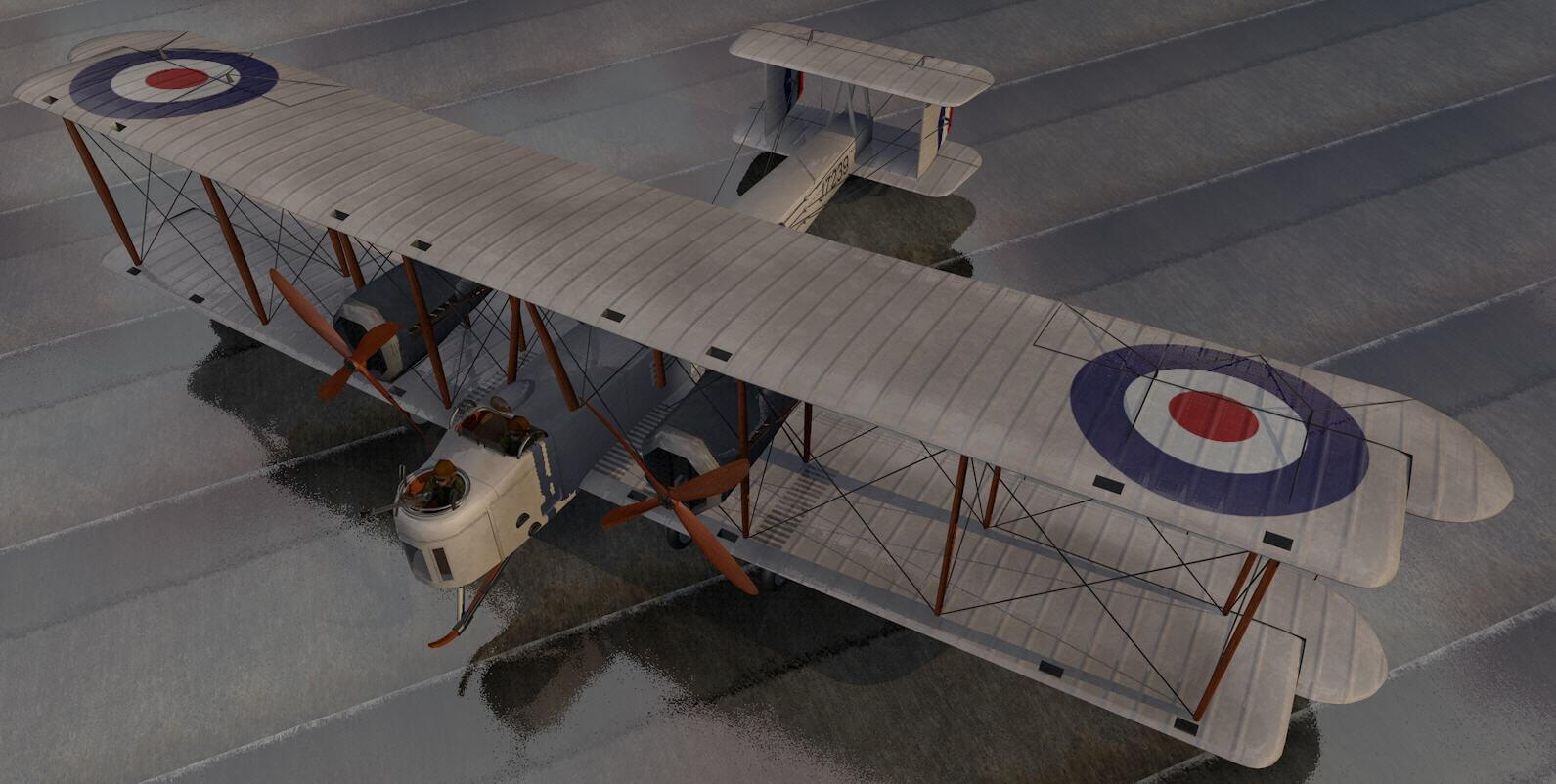 Vickers Vimy - 3D Model by ChipBassChaos