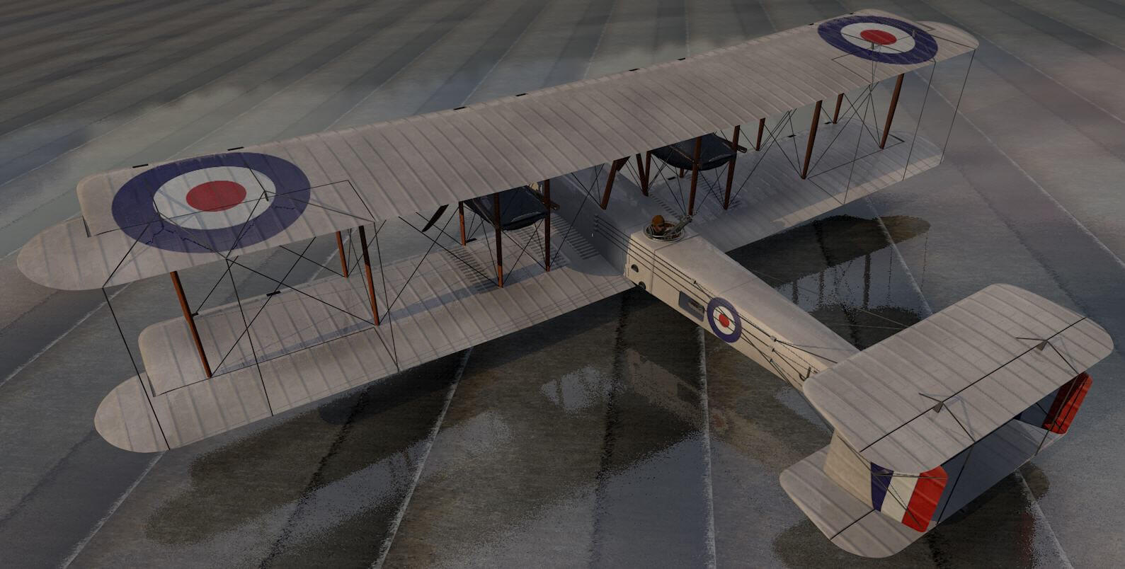 Vickers Vimy - 3D Model by ChipBassChaos