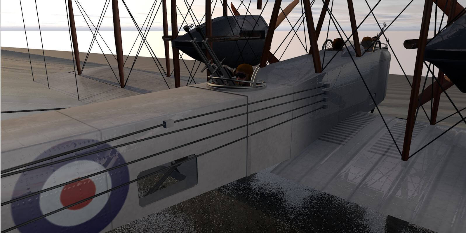 Vickers Vimy - 3D Model by ChipBassChaos