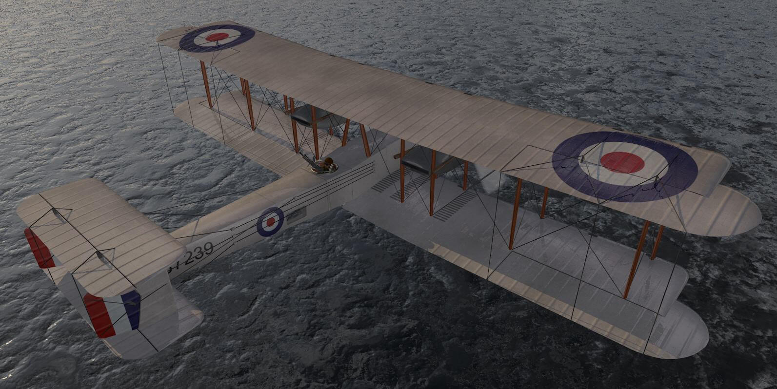Vickers Vimy - 3D Model by ChipBassChaos