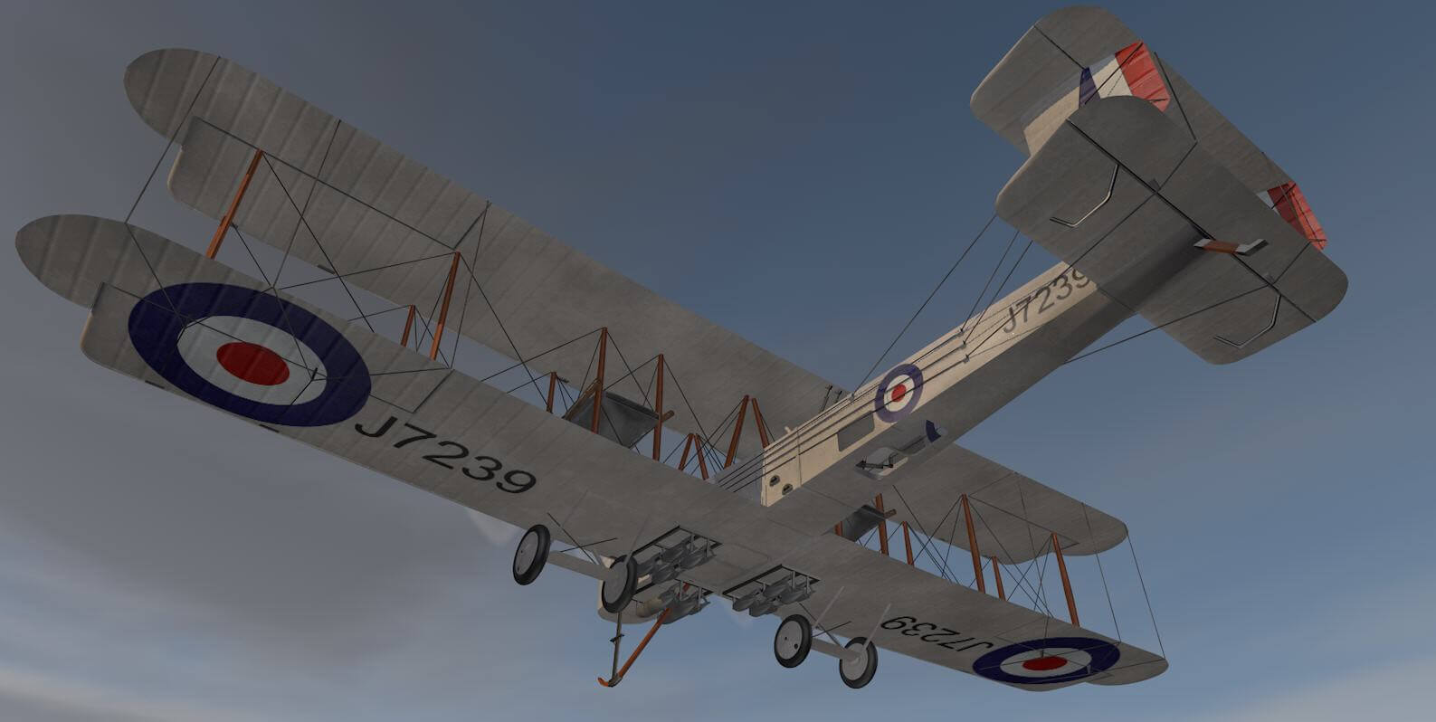 Vickers Vimy - 3D Model by ChipBassChaos