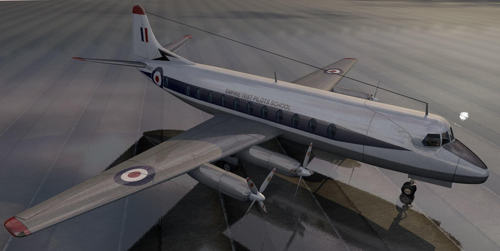 Vickers Viscount - 3D Model by ChipBassChaos