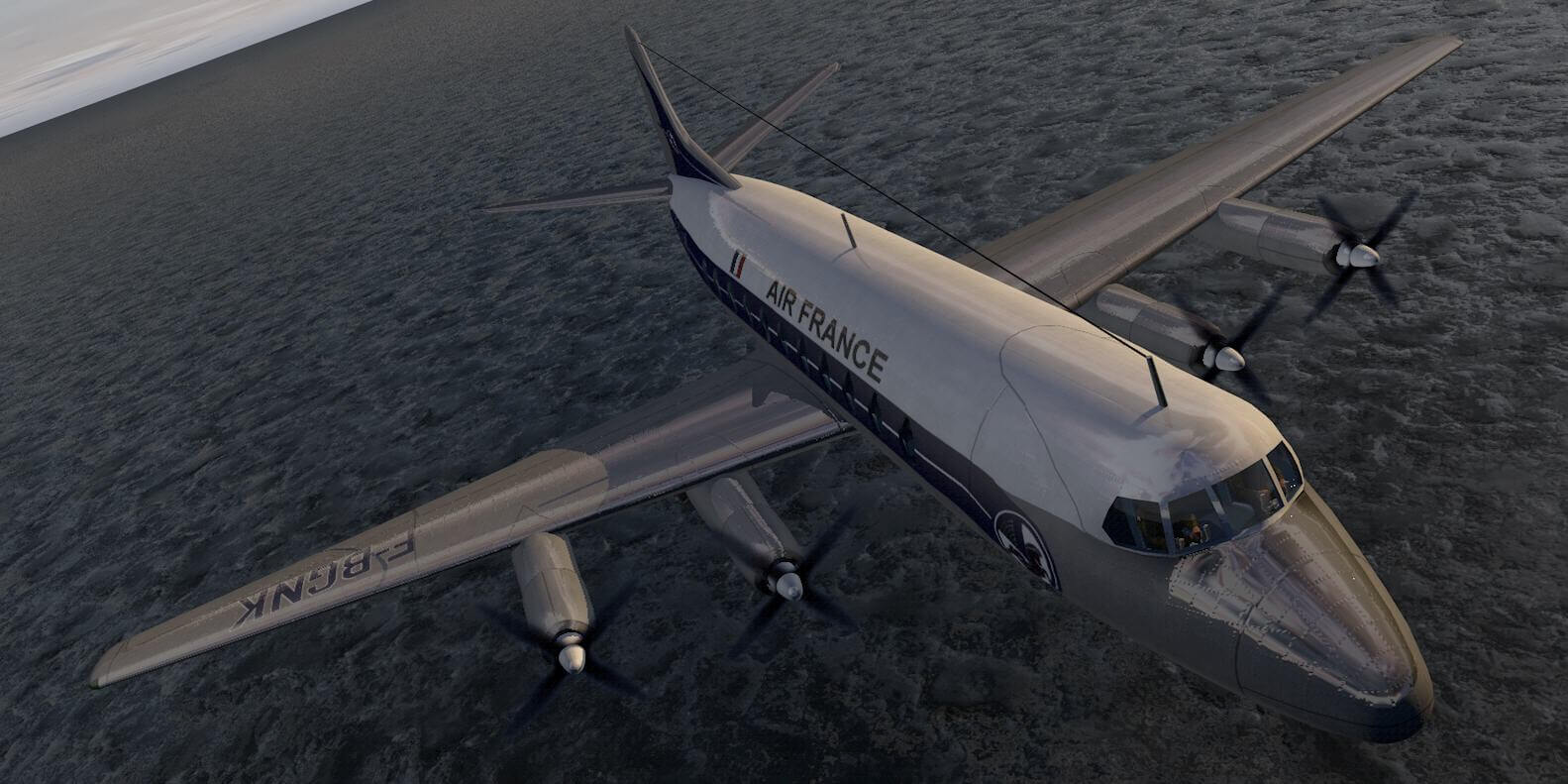 Vickers Viscount - 3D Model by ChipBassChaos