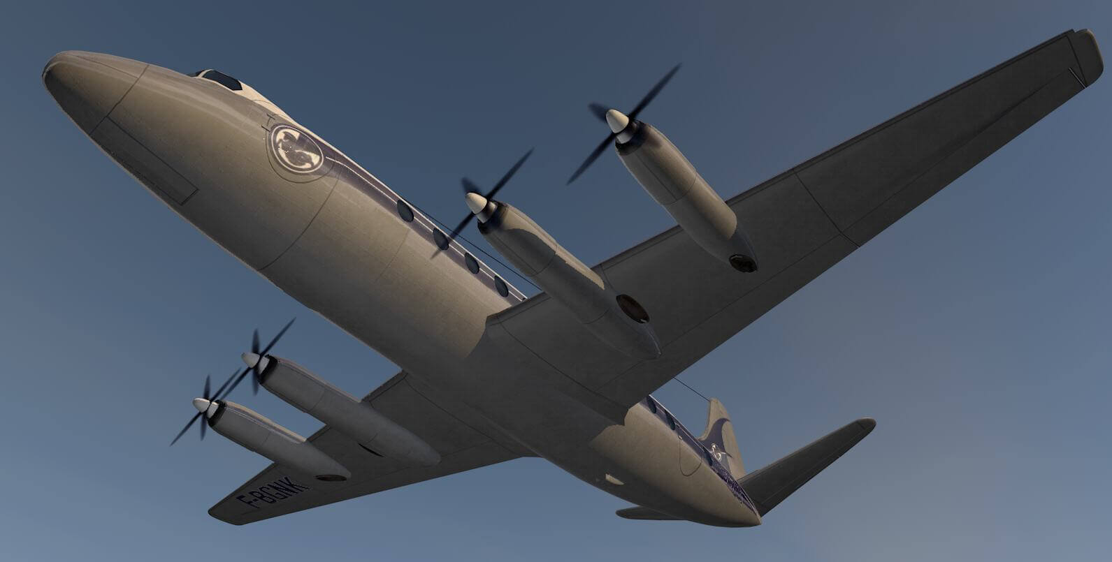 Vickers Viscount - 3D Model by ChipBassChaos