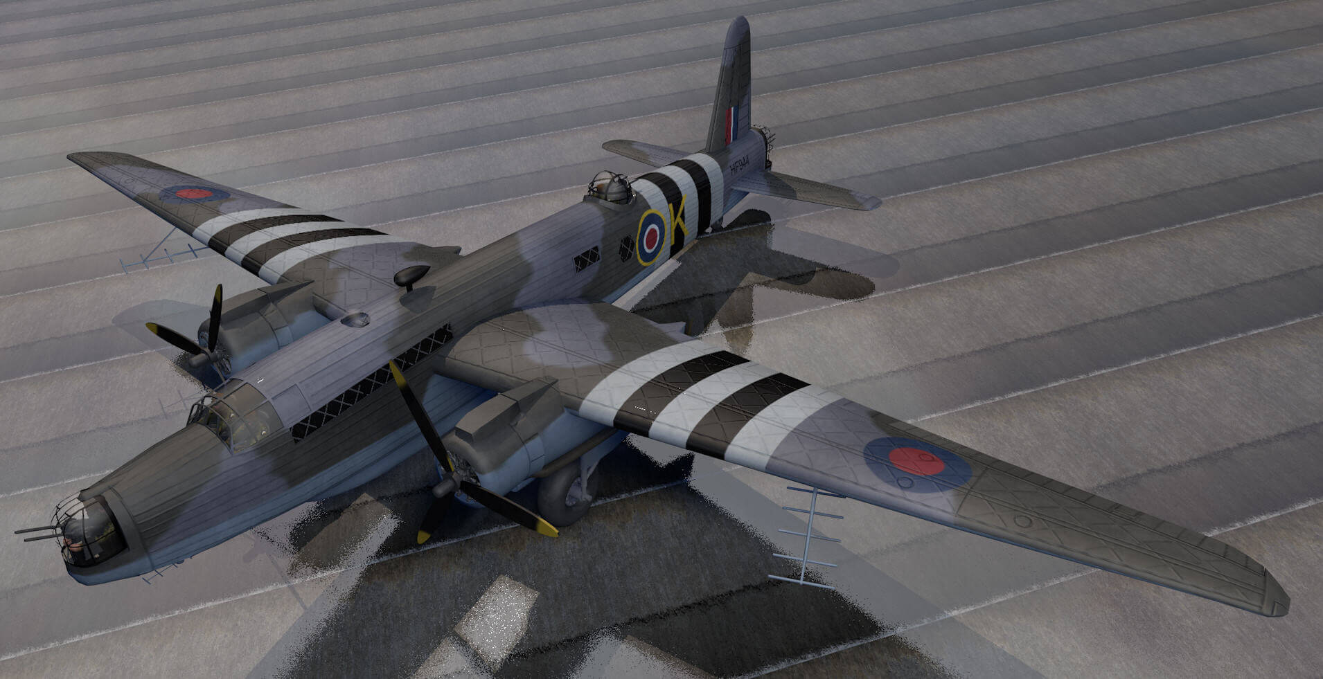 Vickers Warwick ASR-1 3D Model by ChipBassChaos