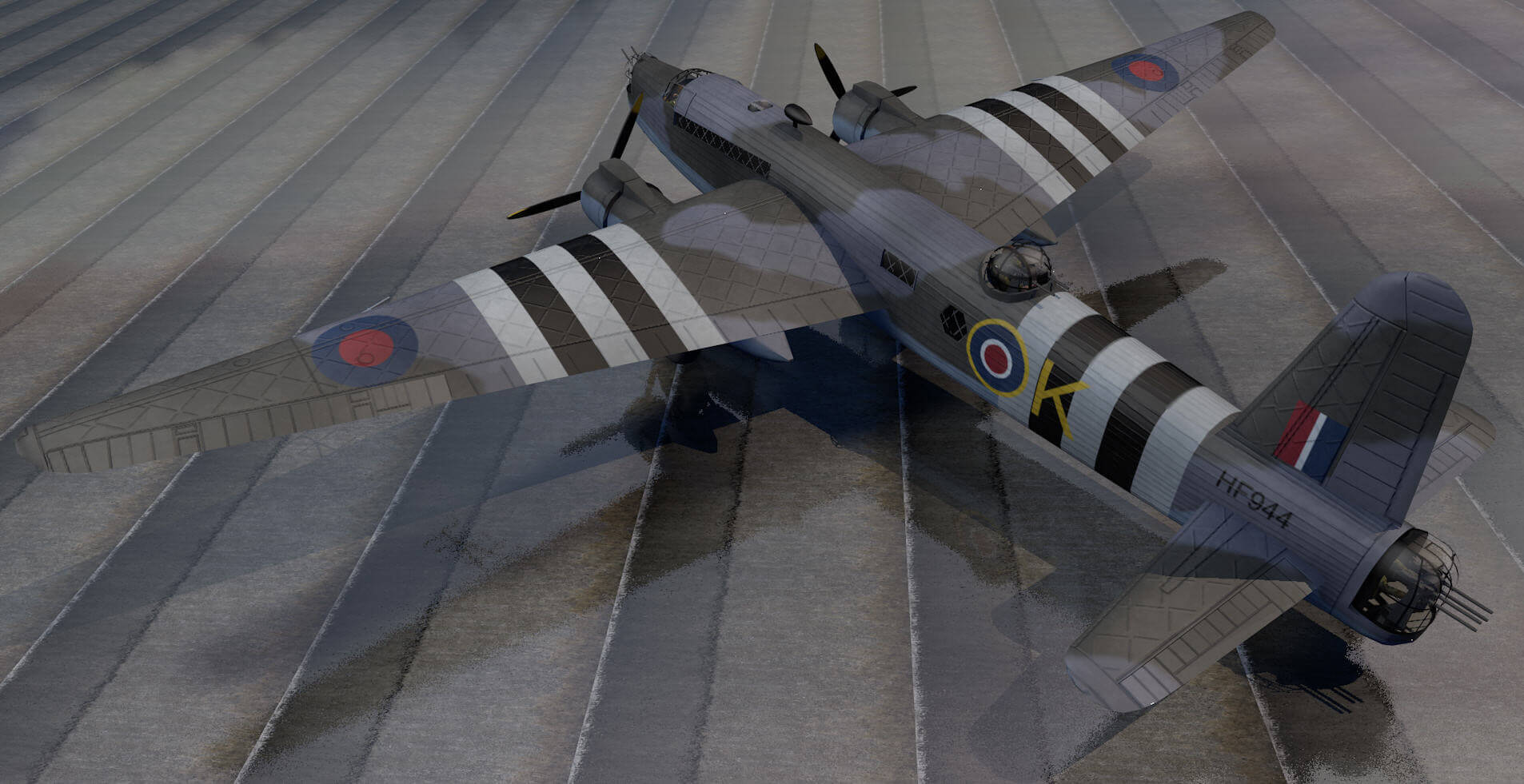 Vickers Warwick ASR-1 3D Model by ChipBassChaos