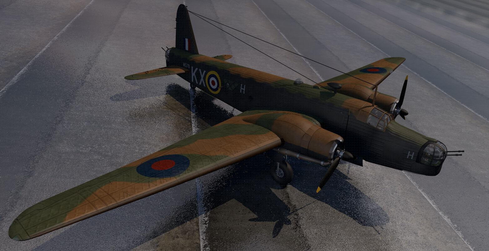 Vickers Wellington Mk-3 3D Model by ChipBassChaos