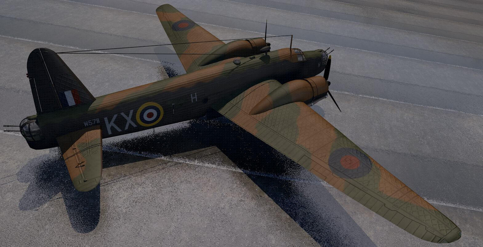 Vickers Wellington Mk-3 3D Model by ChipBassChaos