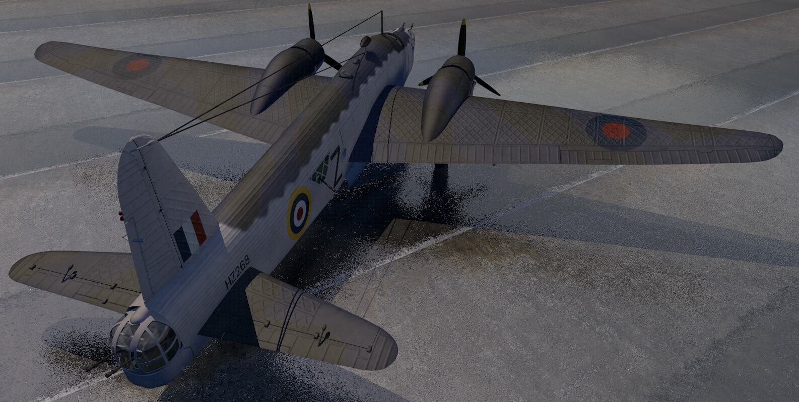 Vickers Wellington Mk-3 3D Model by ChipBassChaos