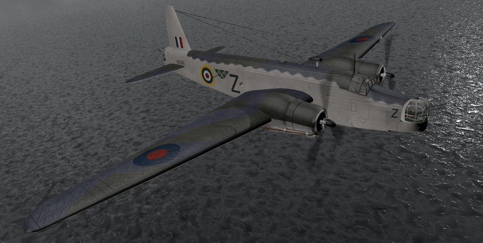 Vickers Wellington Mk-3 3D Model by ChipBassChaos