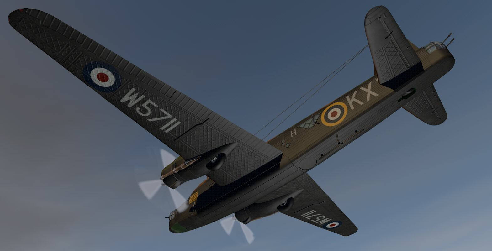 Vickers Wellington Mk-3 3D Model by ChipBassChaos