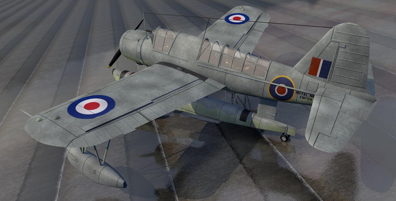 Vought OS2U Kingfisher - 3D Model by ChipBassChaos