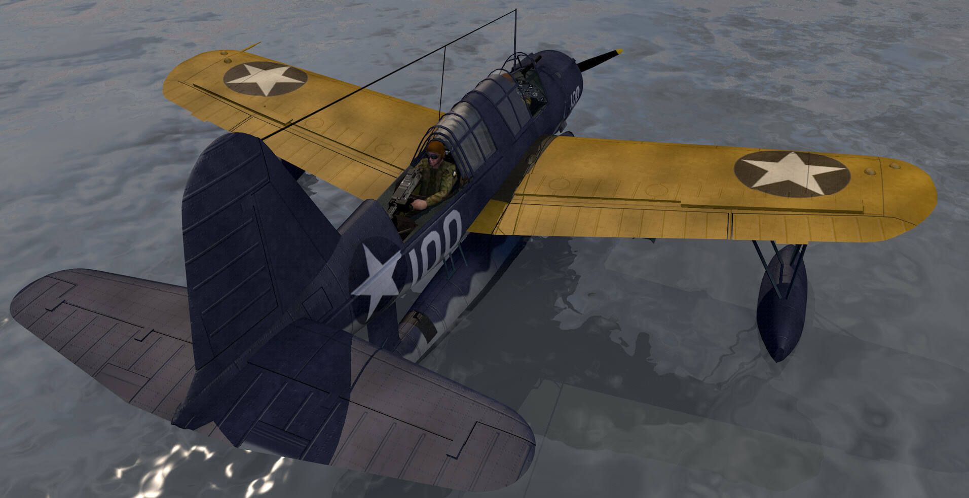 Vought OS2U Kingfisher - 3D Model by ChipBassChaos