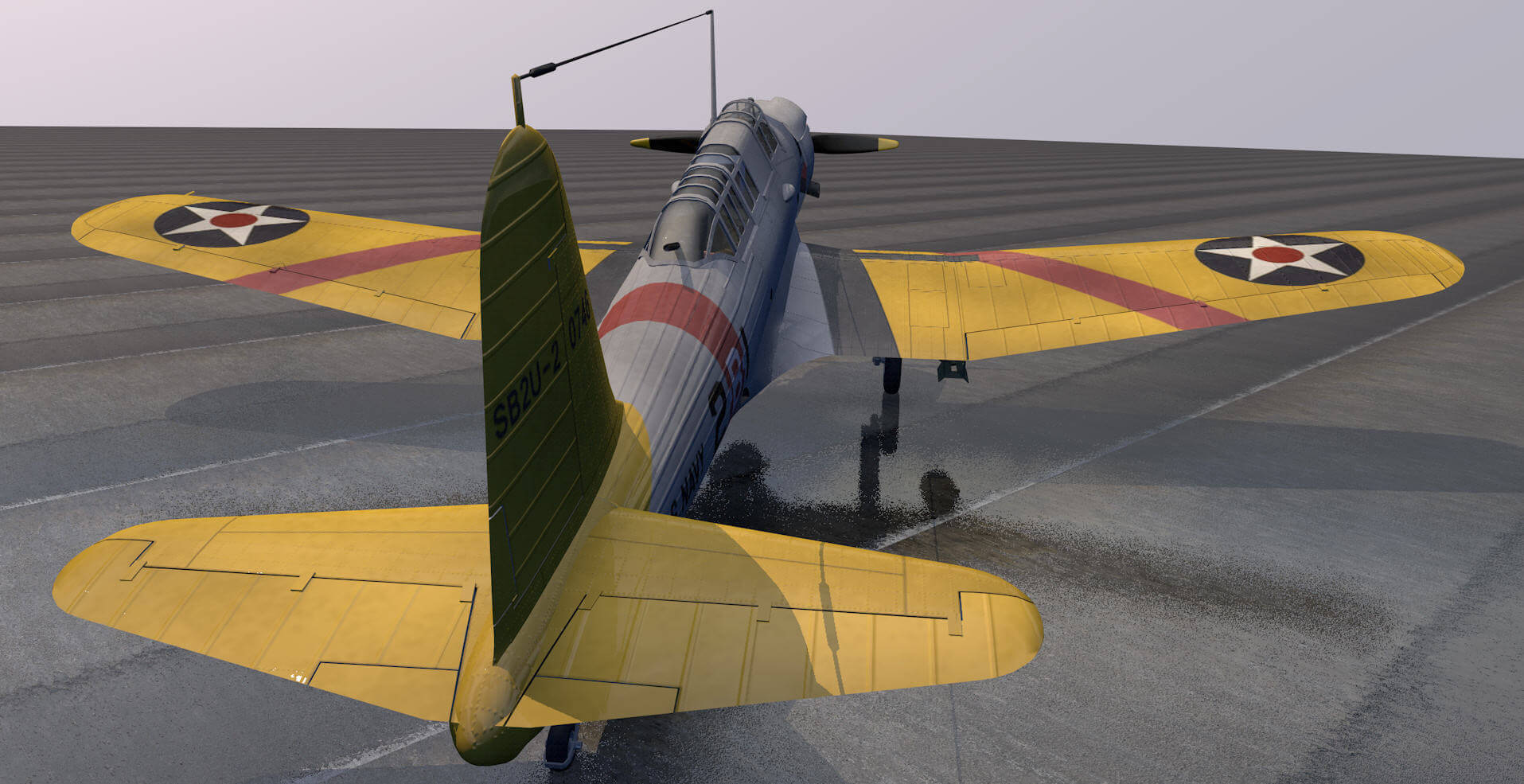Vought SB2U Vindicator - 3D Model by ChipBassChaos