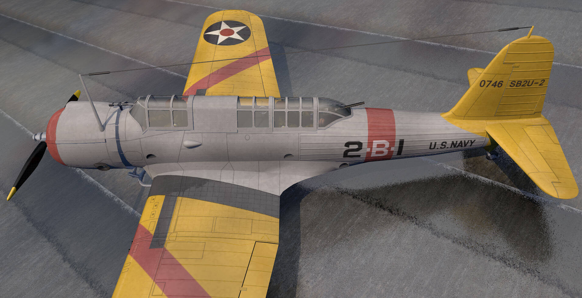 Vought SB2U Vindicator - 3D Model by ChipBassChaos
