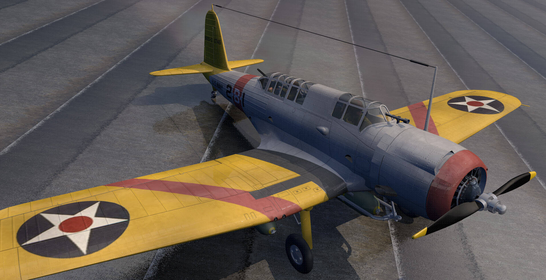 Vought SB2U Vindicator - 3D Model by ChipBassChaos