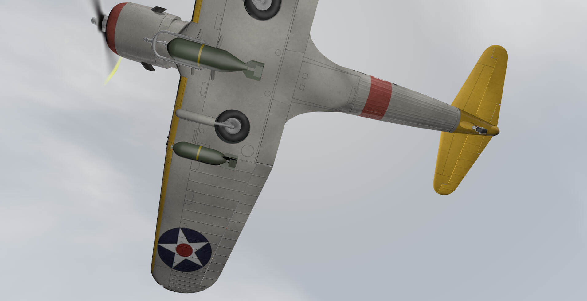 Vought SB2U Vindicator - 3D Model by ChipBassChaos