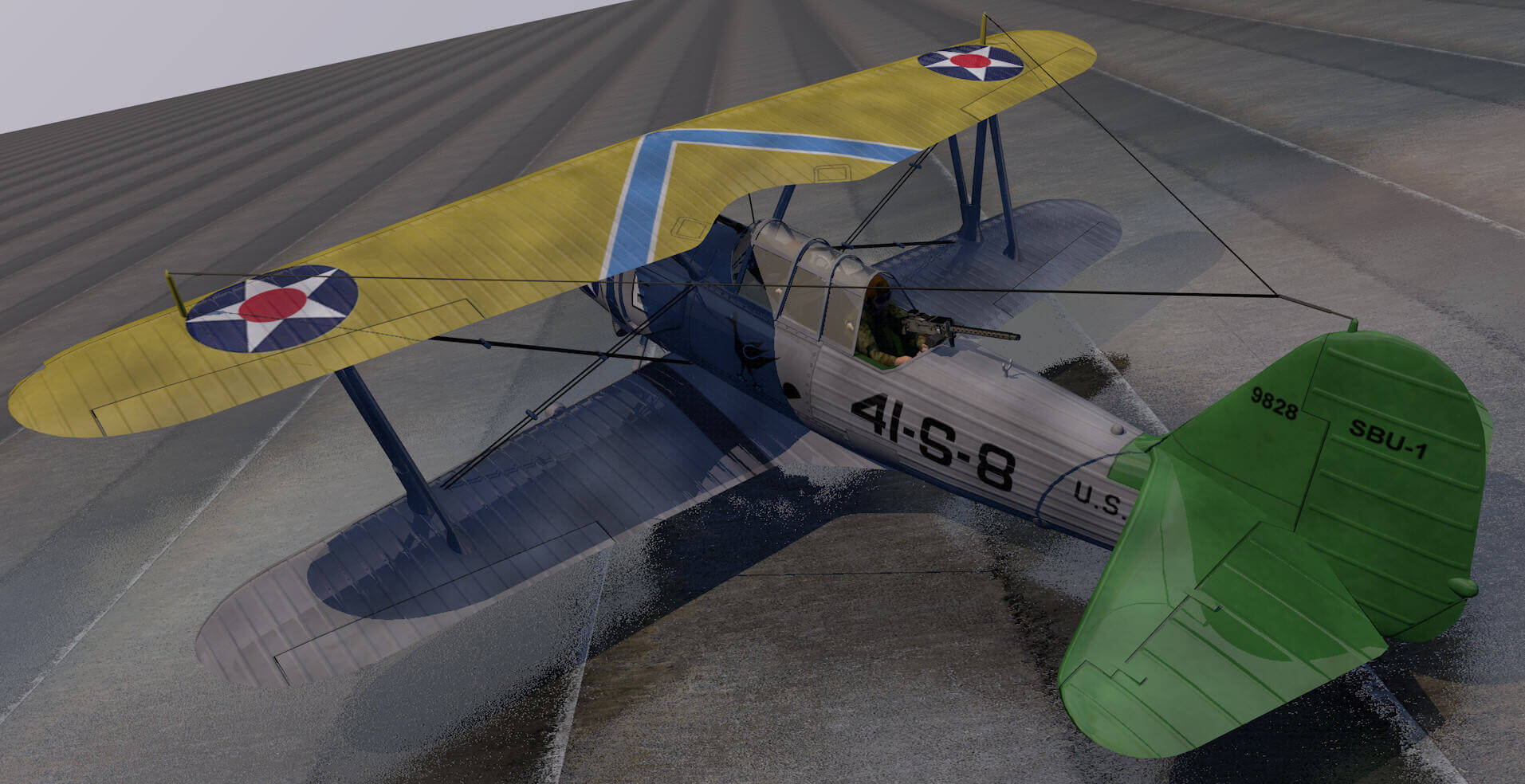 Vought SBU-1 Corsair 3D Model by ChipBassChaos