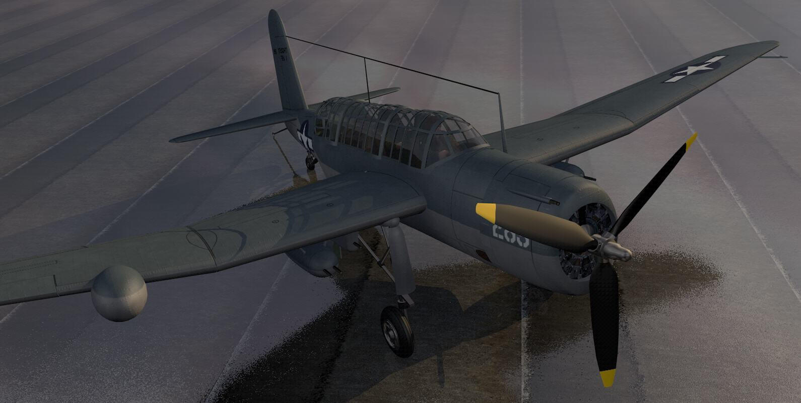 Vought TBU-1 Seawolf or Consolidated TBY-1 Seawolf 3D Model by ...