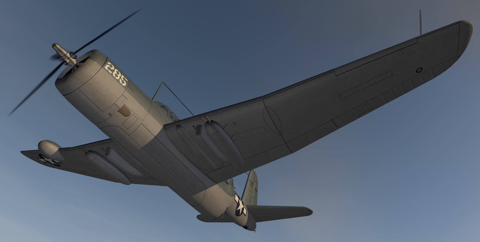 Vought TBU-1 Seawolf or Consolidated TBY-1 Seawolf 3D Model by ...