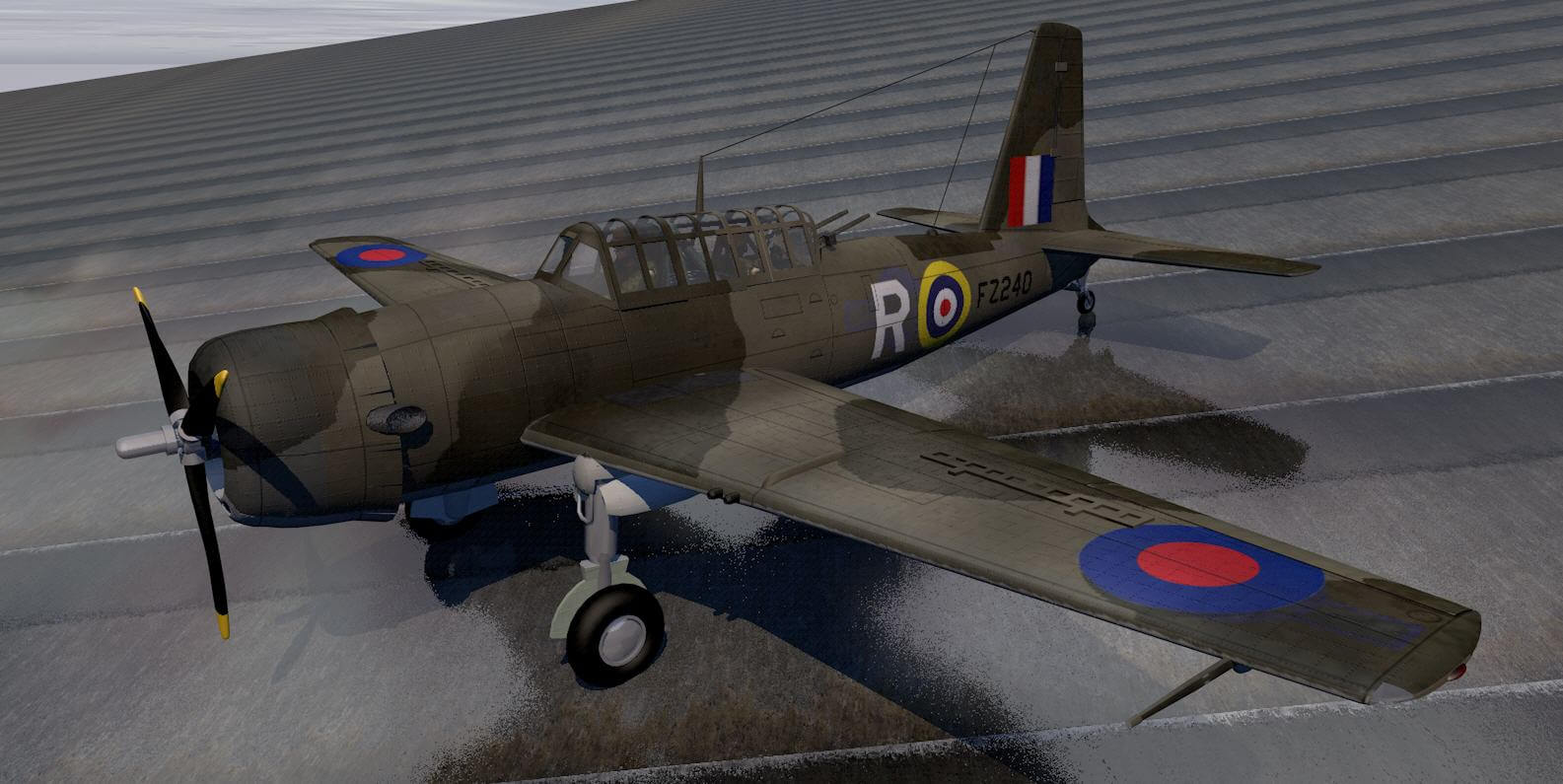 Vultee A-31 Vengeance 3D Model by ChipBassChaos