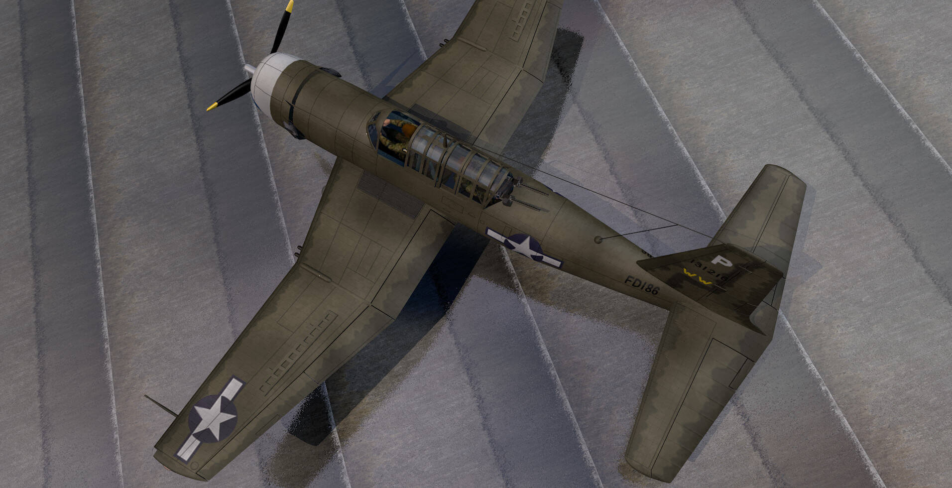 Vultee A-31 Vengeance 3D Model by ChipBassChaos