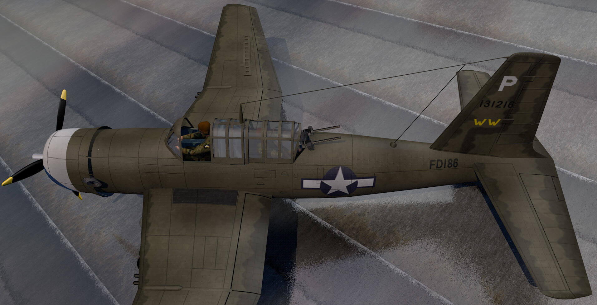 Vultee A-31 Vengeance 3D Model by ChipBassChaos