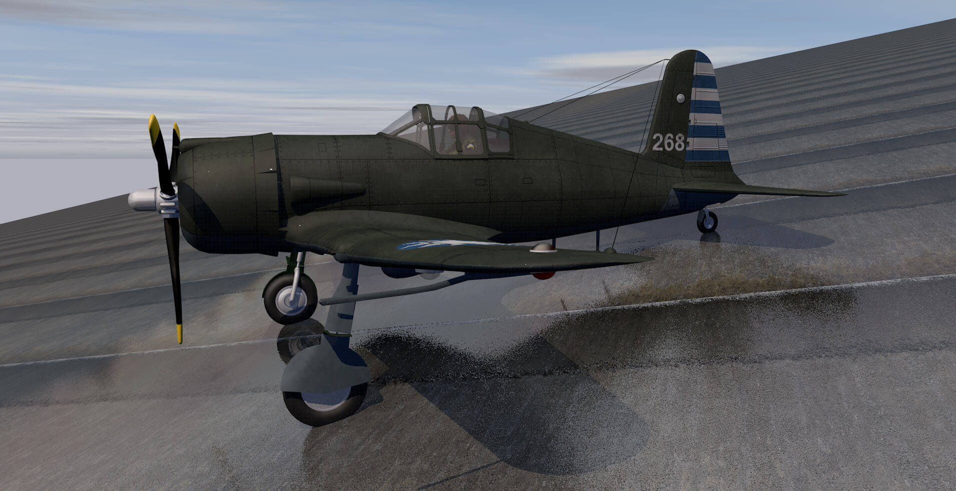 Vultee P-66 Vanguard 3D Model by ChipBassChaos
