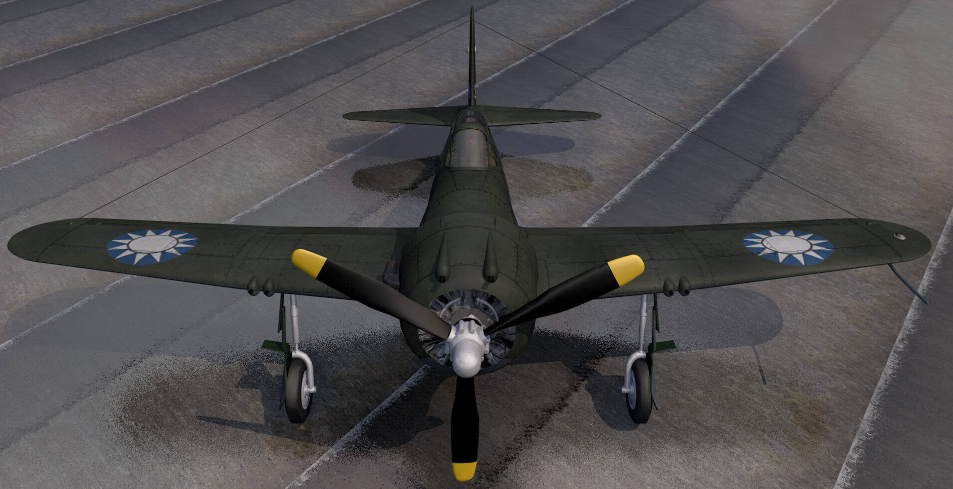 Vultee P-66 Vanguard 3D Model by ChipBassChaos