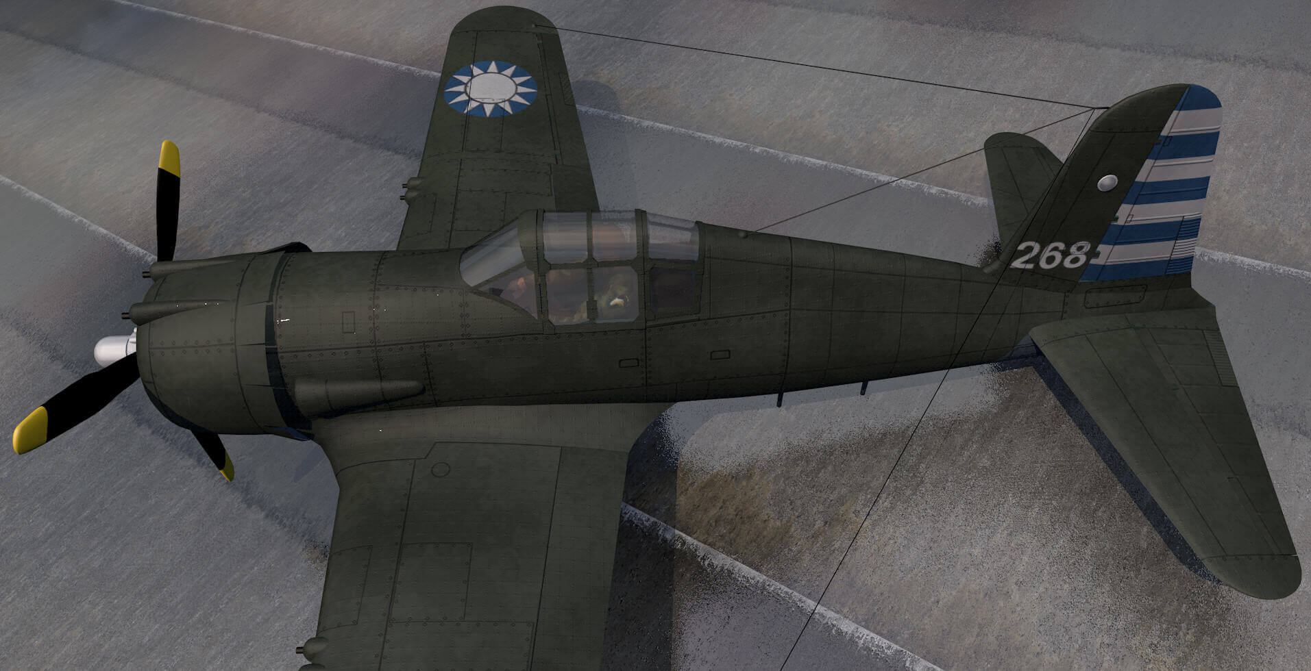 Vultee P-66 Vanguard 3D Model by ChipBassChaos