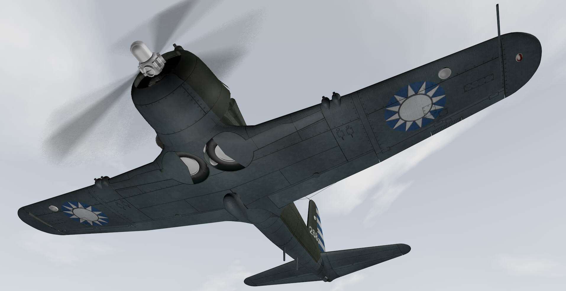Vultee P-66 Vanguard 3D Model by ChipBassChaos