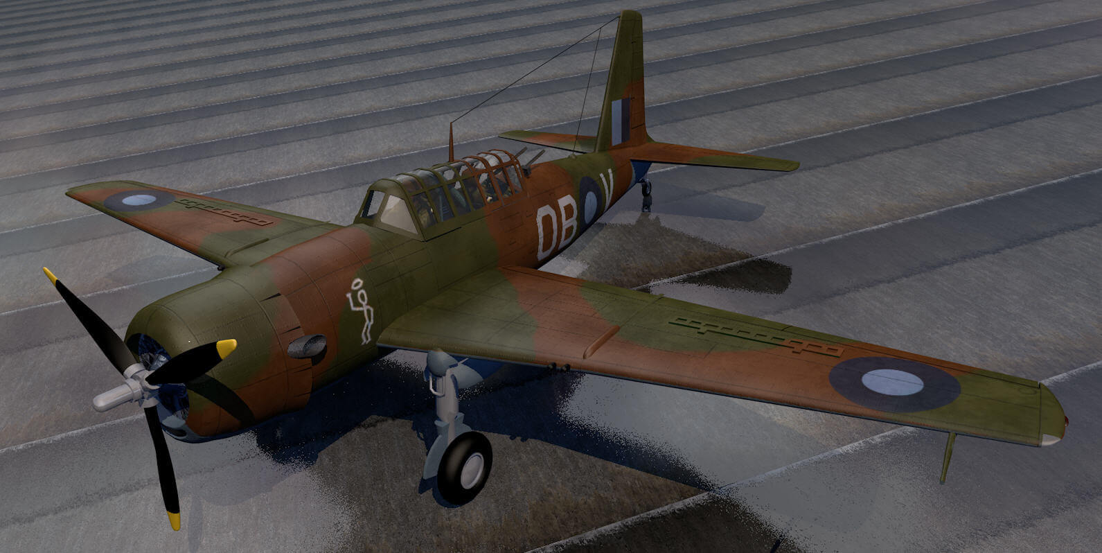 Vultee Vengeance Mk-1 (RAAF) 3D Model by ChipBassChaos