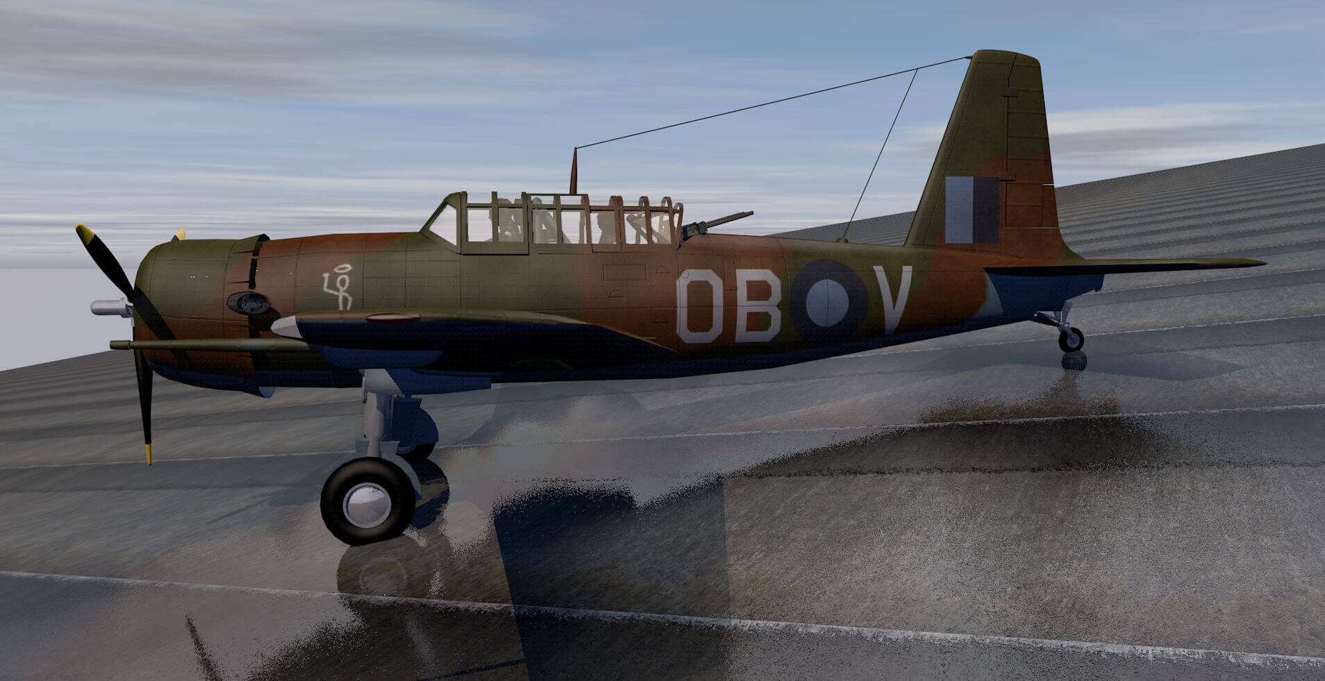 Vultee Vengeance Mk-1 (RAAF) 3D Model by ChipBassChaos