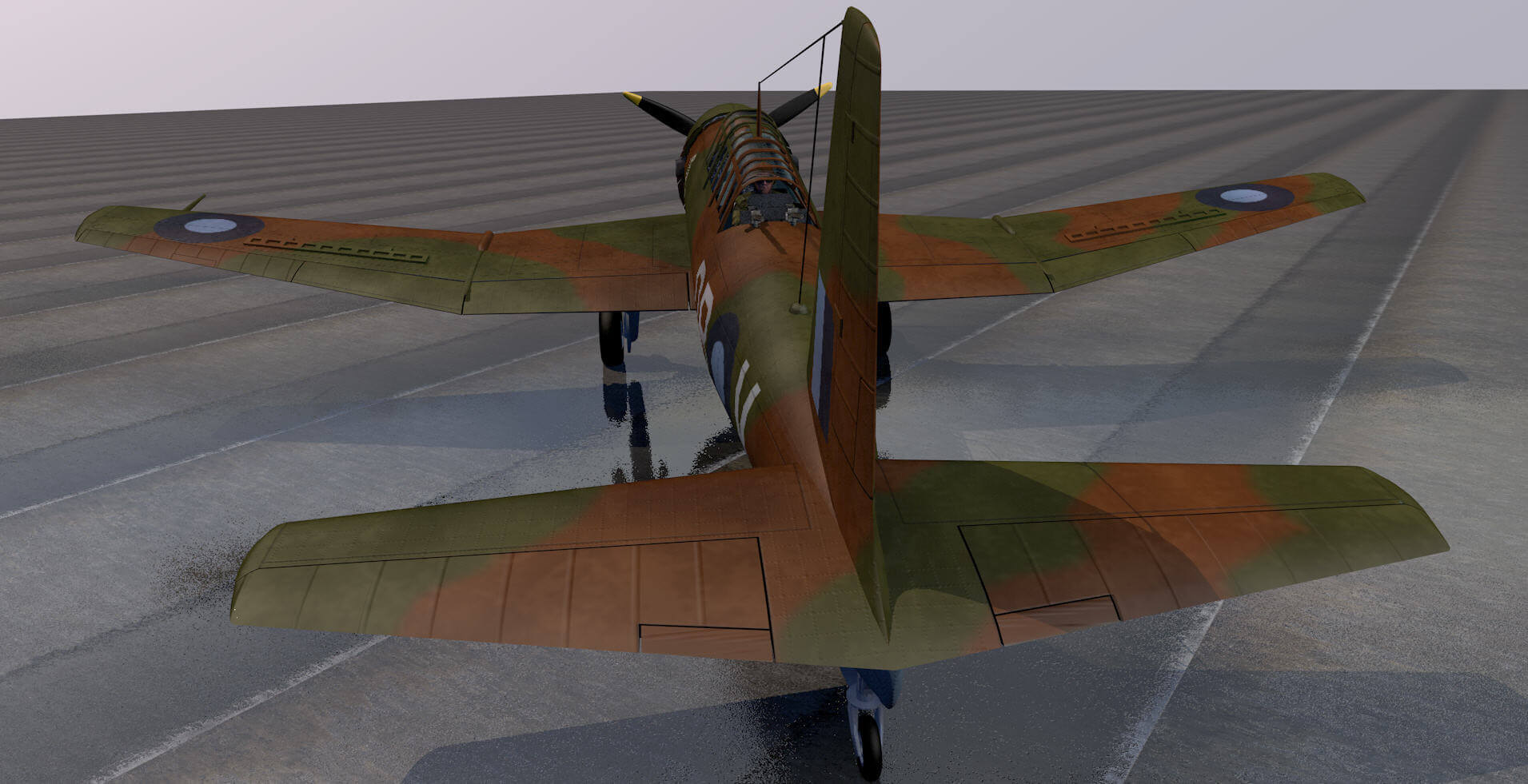 Vultee Vengeance Mk-1 (RAAF) 3D Model by ChipBassChaos