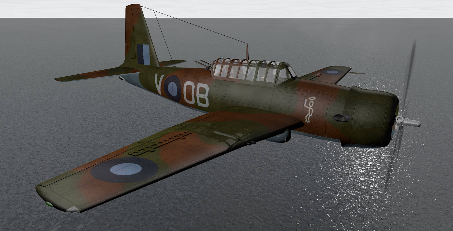Vultee Vengeance Mk-1 (RAAF) 3D Model by ChipBassChaos
