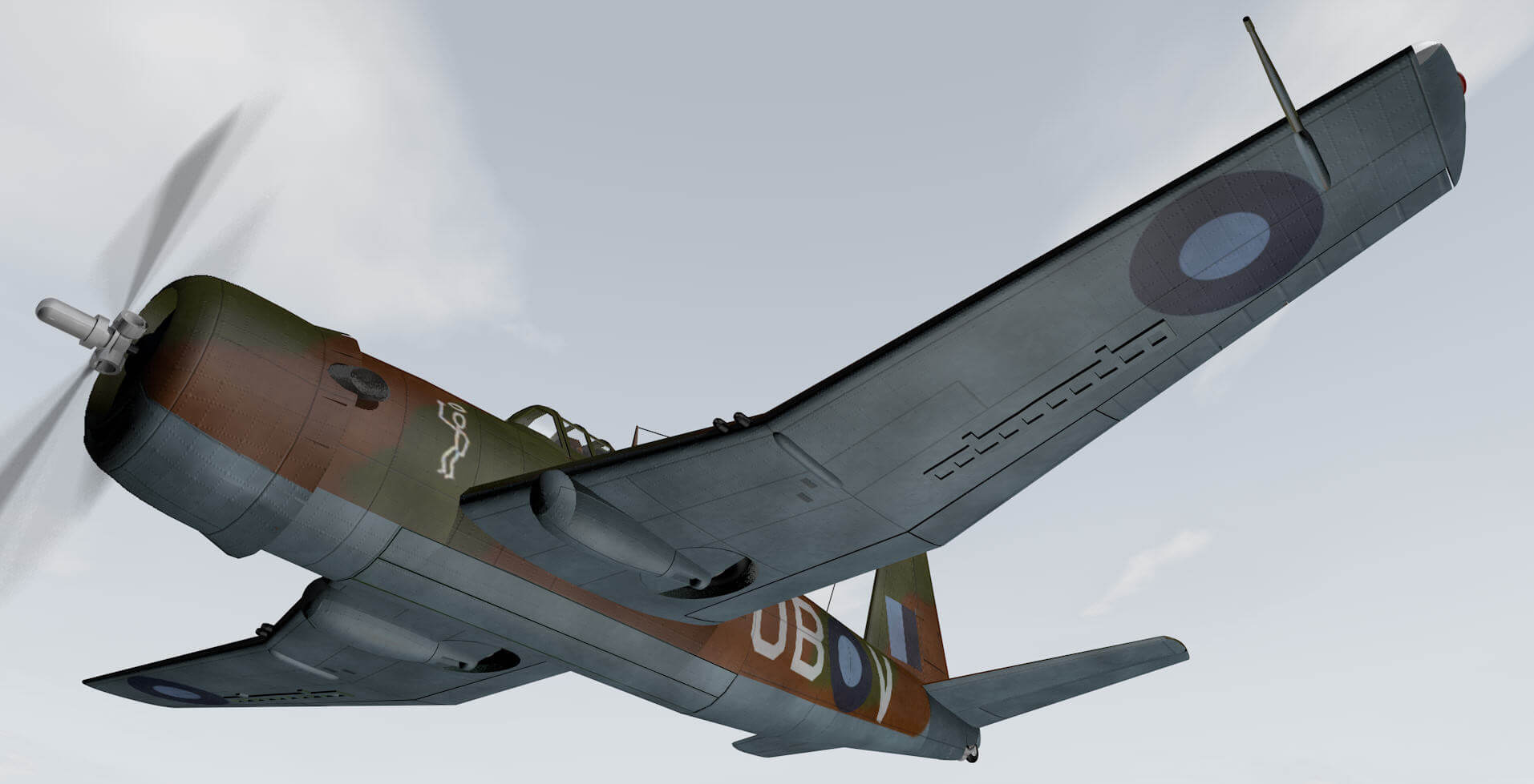 Vultee Vengeance Mk-1 (RAAF) 3D Model by ChipBassChaos