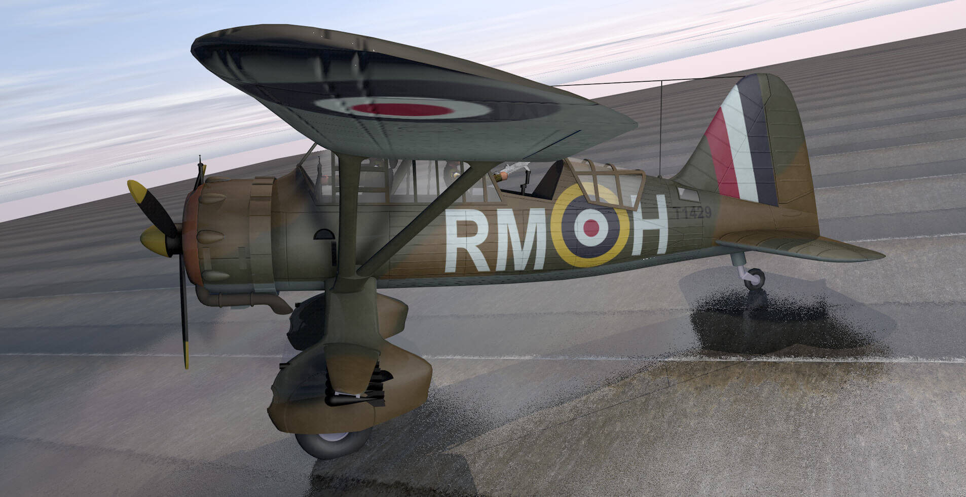 Westland Lysander Mk-1 3D Model by ChipBassChaos