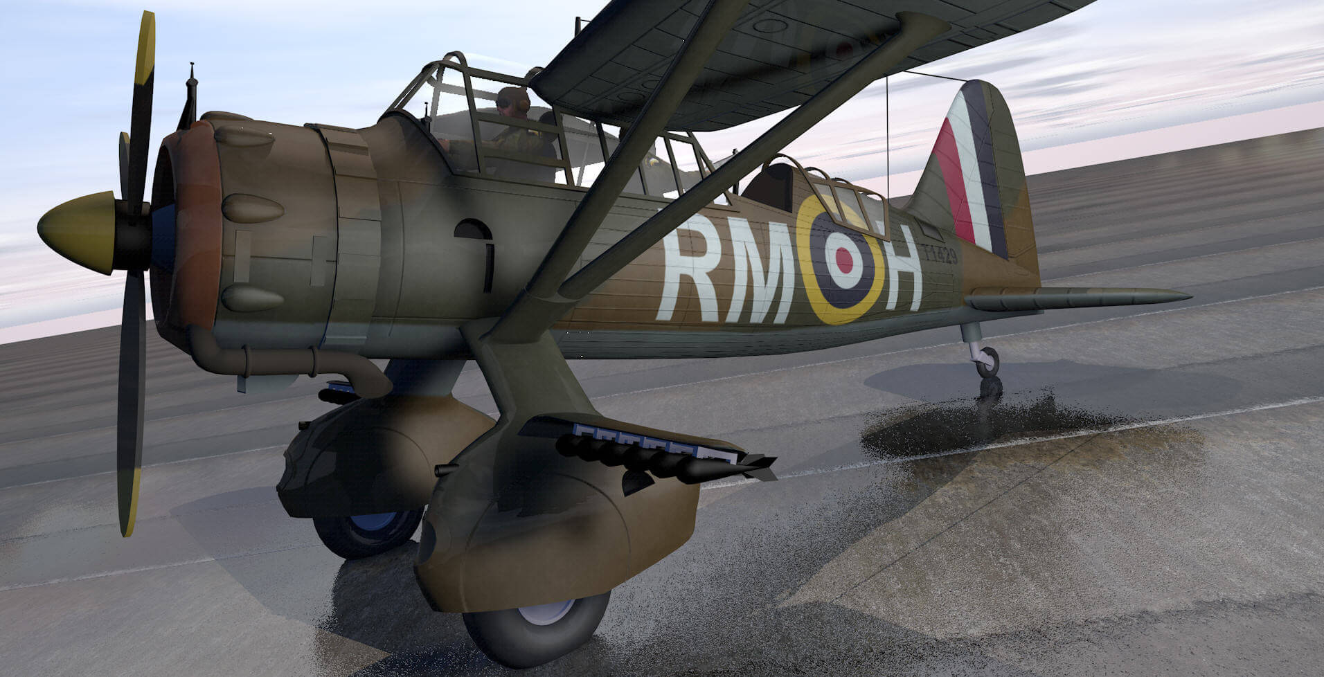 Westland Lysander Mk-1 3D Model by ChipBassChaos
